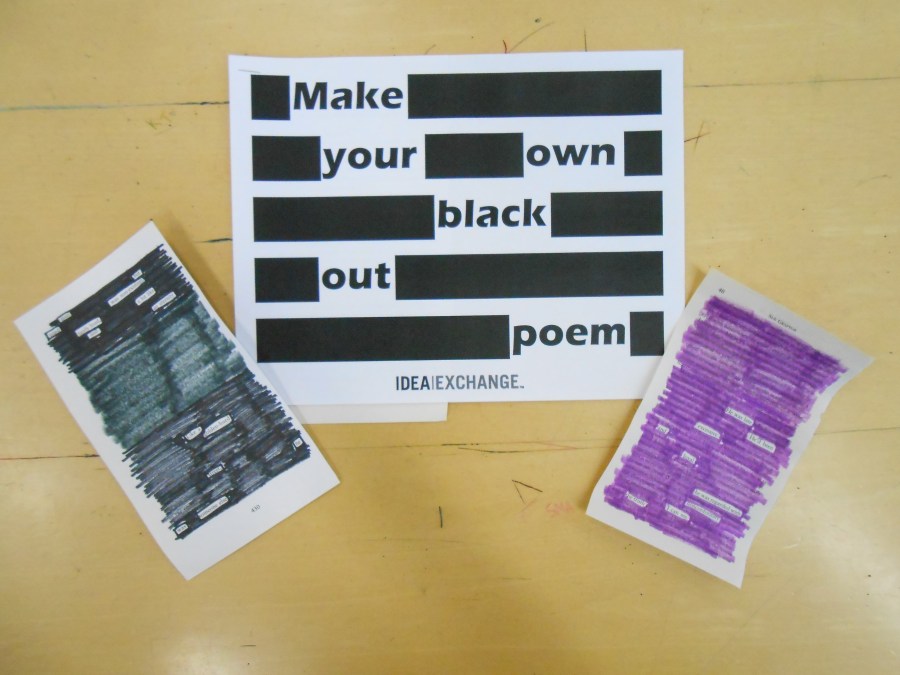 Teen Poetry Blitz: Inspiration Station in the Library (with free ...