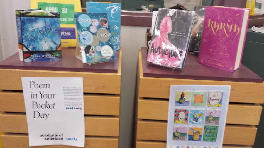 April is Poetry Month: Teen Display – Ontarian Librarian