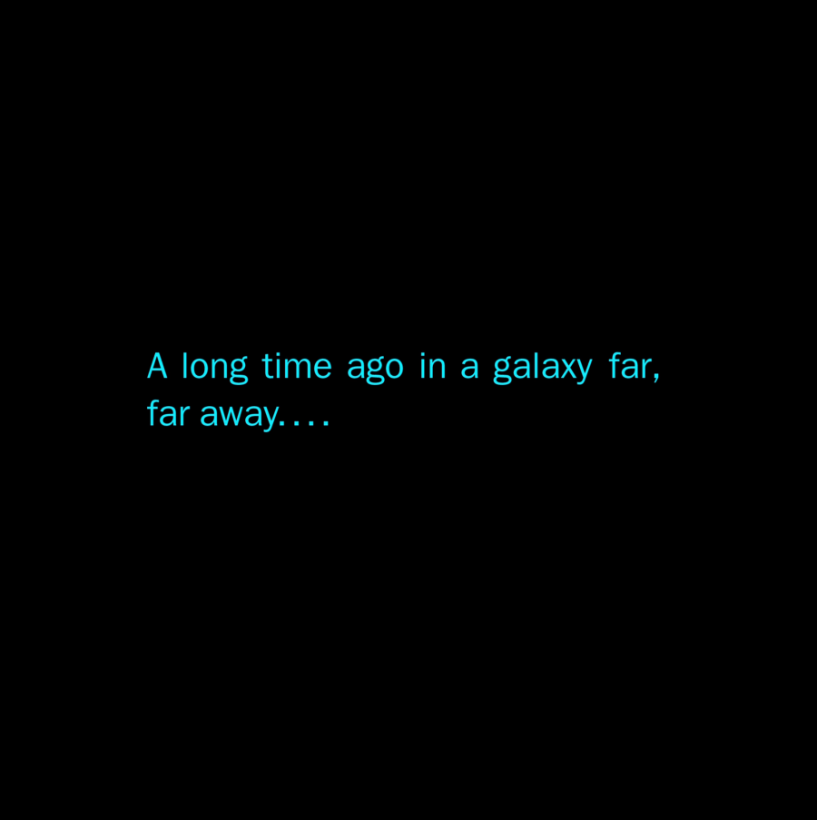 Star Wars Opening Crawl Library Display – Ontarian Librarian