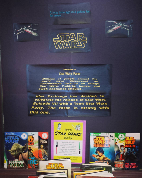 Star Wars Opening Crawl Library Display – Ontarian Librarian