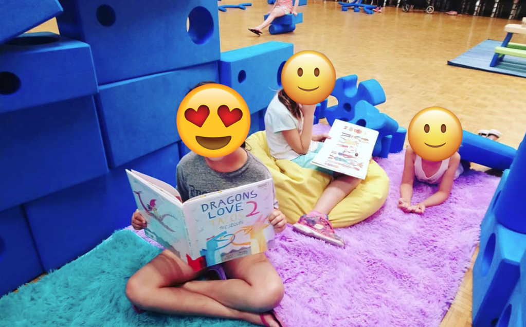 Using Big Blue Blocks at the Library – Ontarian Librarian